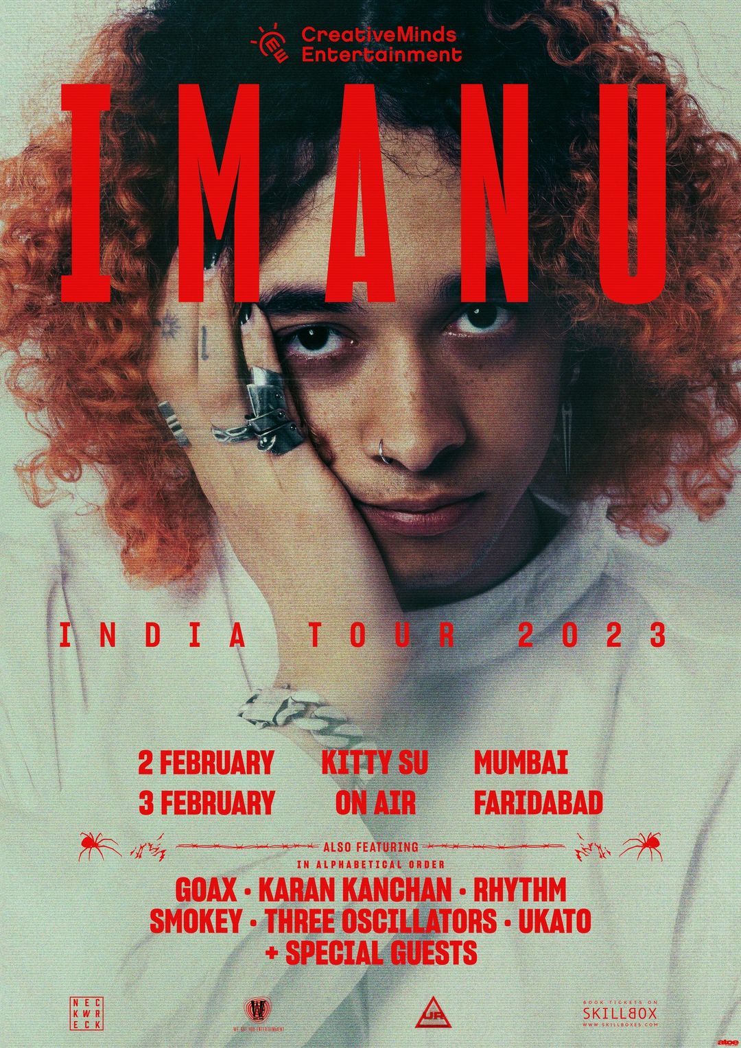 Imanu India Tour 2023 - Creative Minds Entertainment